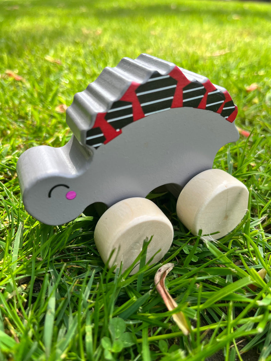 TinkieToys FSC Wooden DINOSAUR Toy Car Set Eco Friendly Montessori ...